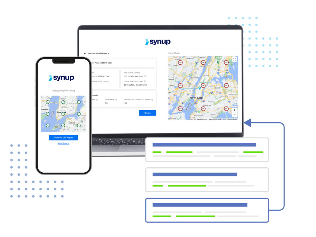 Synup Listing & Reputation Management Software