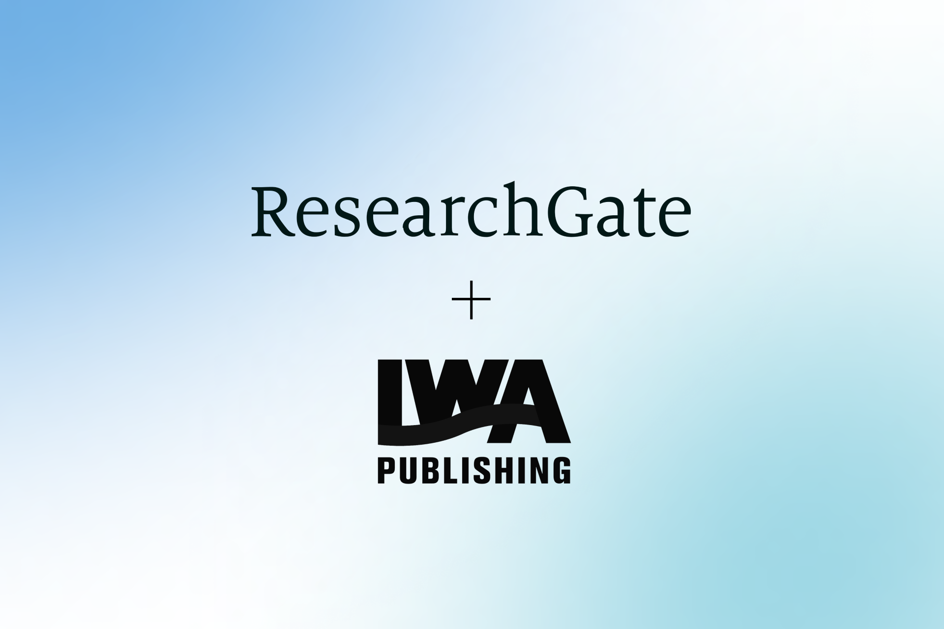 ResearchGate Newsroom | ResearchGate and IWA Publishing announce ...
