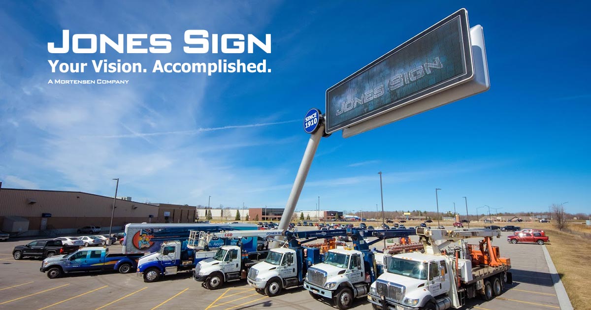 All About Jones Sign | A National Full-Service Signage Manufacturer