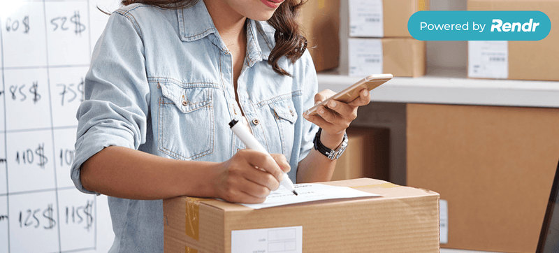 Rendr Solution | Delivery Dashboard