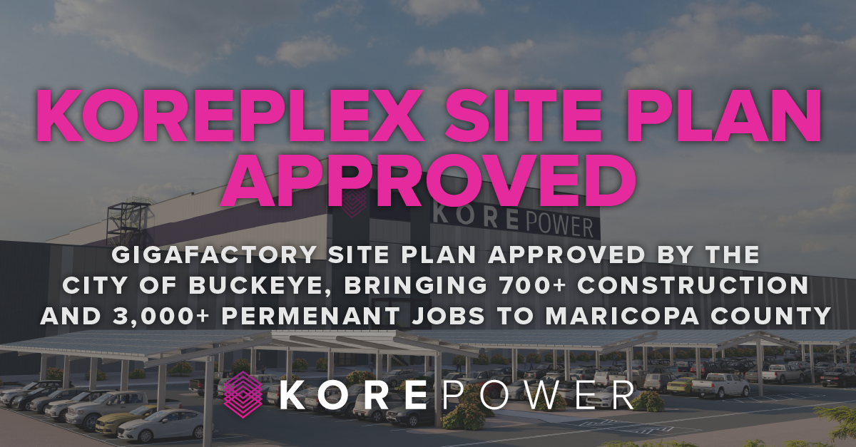 KOREPlex Site Plan Receives Key Approval in City of Buckeye, Arizona
