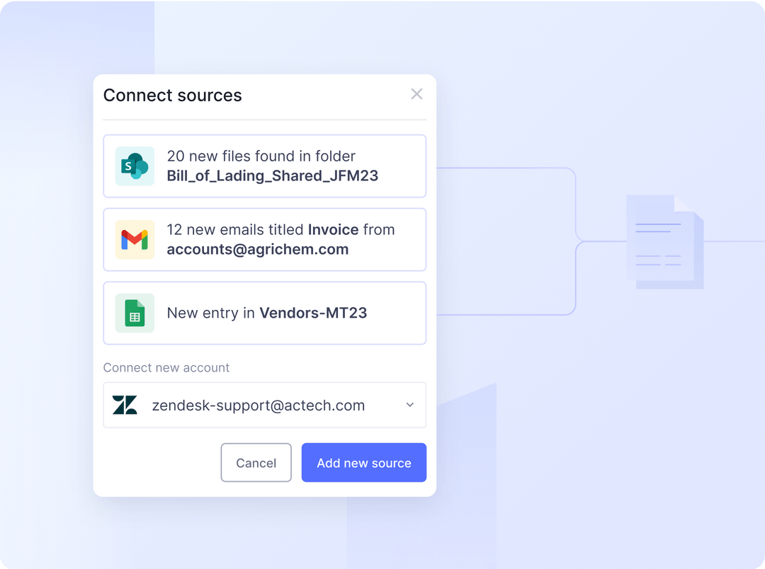 Intelligent Automation AI for Business Processes | Nanonets