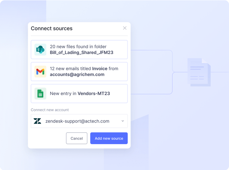 Intelligent Automation AI for Business Processes | Nanonets