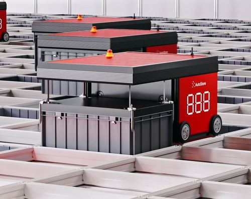 Automated Warehouse Robots - R5 and R5+ | AutoStore Workers