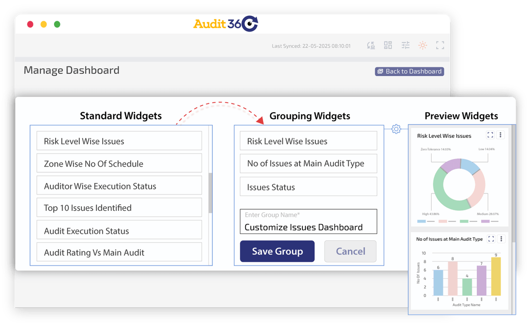 Insightful Internal Audit Reports & Dashboards - Audit 360