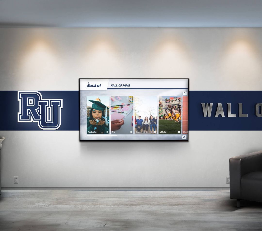 ROCKET - Touchscreen Digital Hall of Fame Wall | Interactive Trophy ...