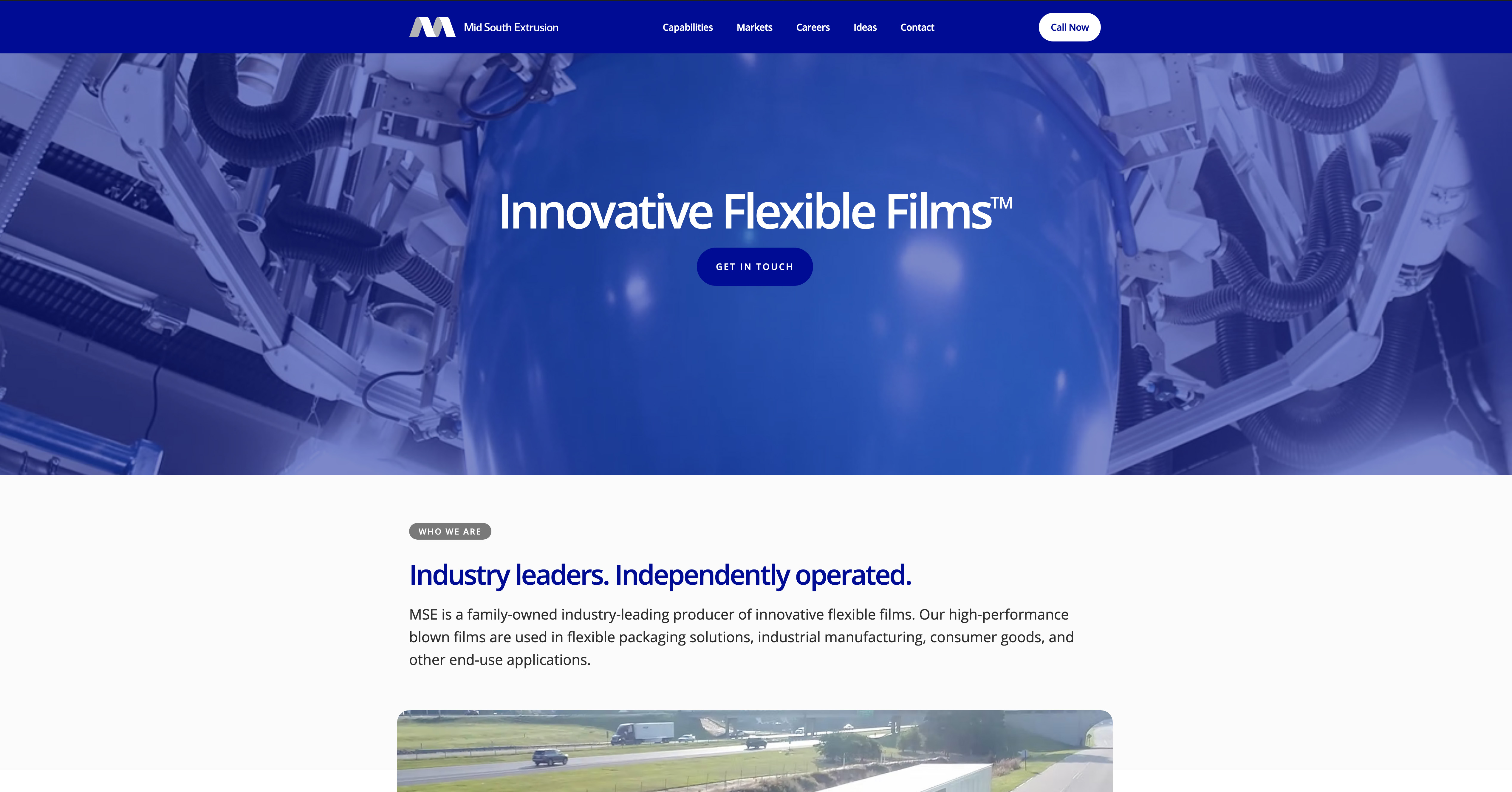 Mid South Extrusion | Innovative Flexible Films™