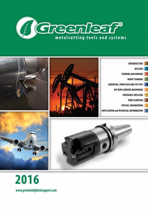 Greenleaf: solutions for all types of metal cutting.