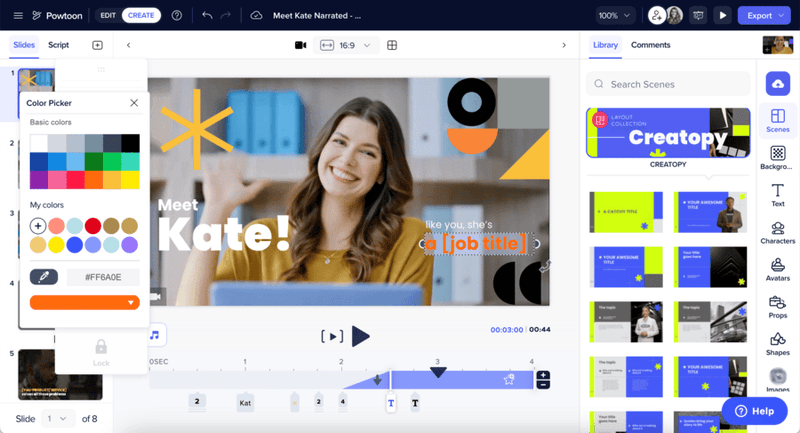 Create Professional Videos Online | Free Video Maker | Powtoon