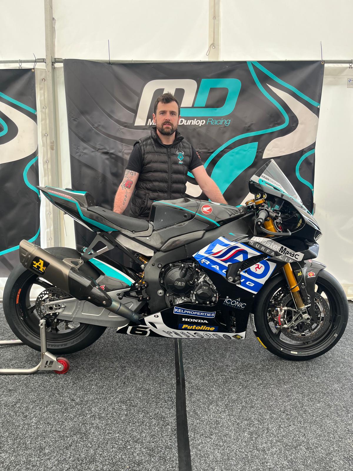Hawk Racing and Michael Dunlop join forces again for roads campaign