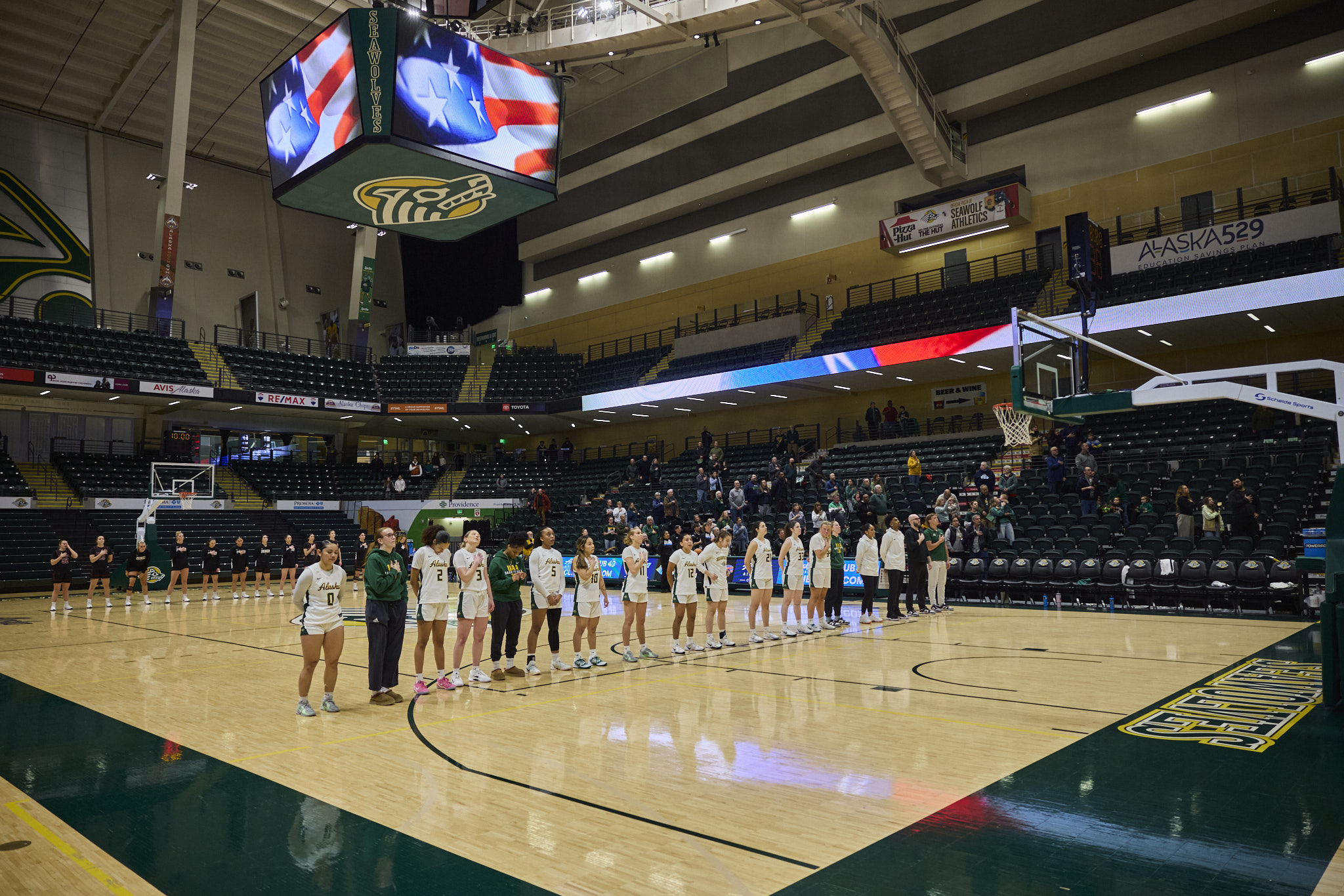 Photos: Seawolves drop the ball against the Wildcats