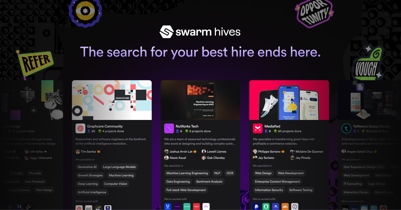 Swarm Hives | Fractional GenAI Teams with Enterprise DNA