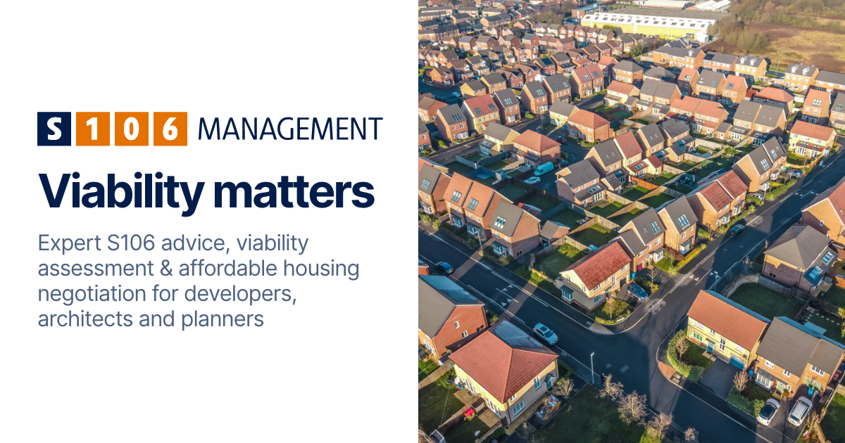 S106 Management: Section 106 Affordable Housing Viability