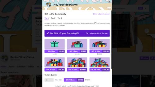 Twitch Gifted Subs - All You Need to Know