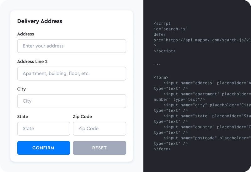 Address Autofill - Mapbox