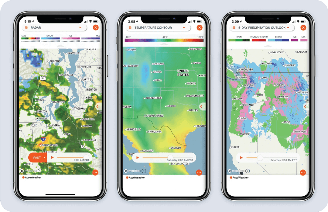 Accurate and Reliable Weather Information with Mapbox