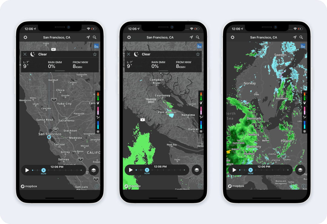 Accurate and Reliable Weather Information with Mapbox