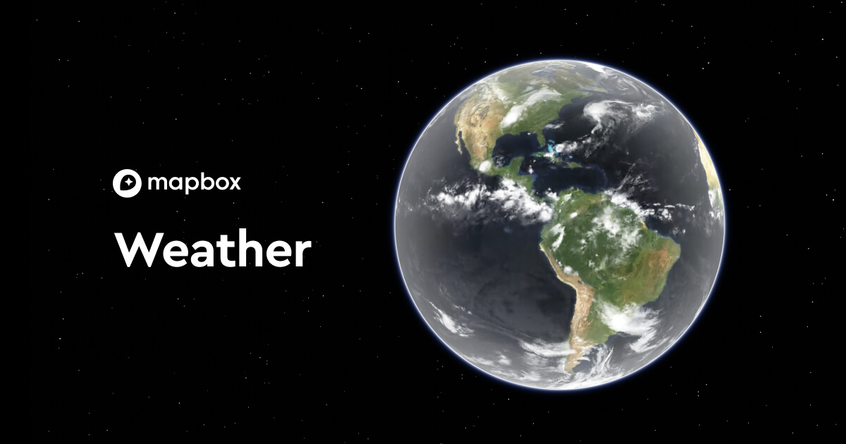 Accurate and Reliable Weather Information with Mapbox