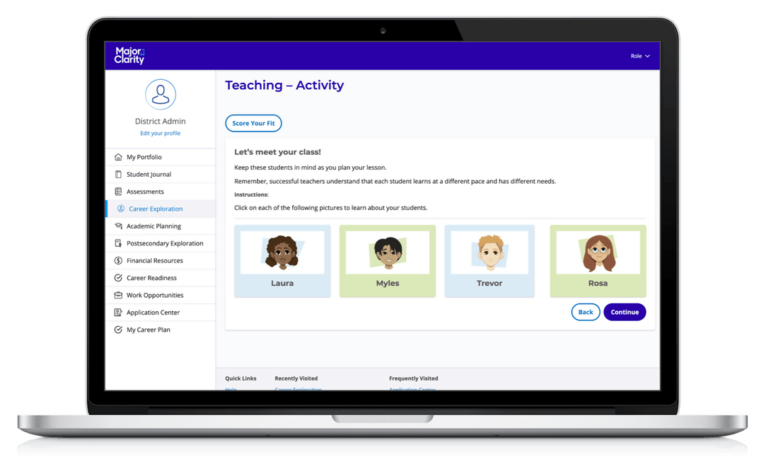 MajorClarity | How It Works: Career Readiness