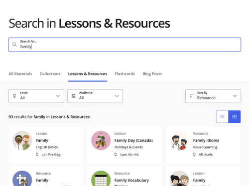 Lessons Tour – Ellii (formerly ESL Library)