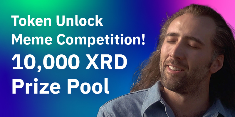 Token Unlock Meme Competition! | The Radix Blog | Radix DLT