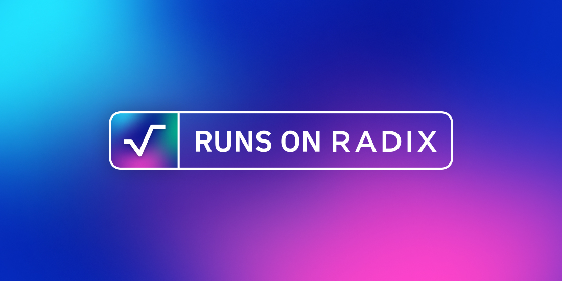 Runs on Radix: When Radix Wins, You Win Too. | The Radix Blog | Radix DLT