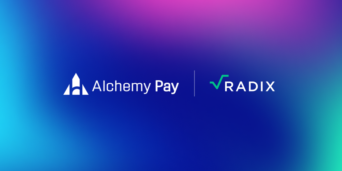 Alchemy Pay Integrates Radix | The Radix Blog | Radix DLT