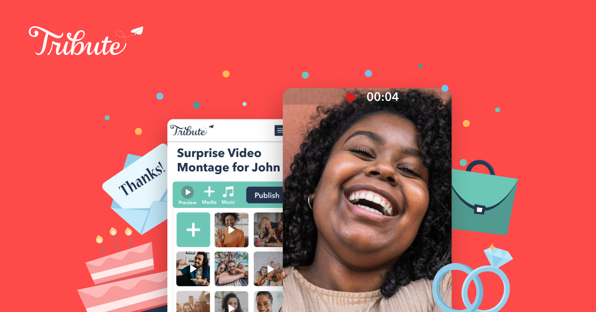 Birthday Video Maker | Surprise Gift Video - Tribute.co