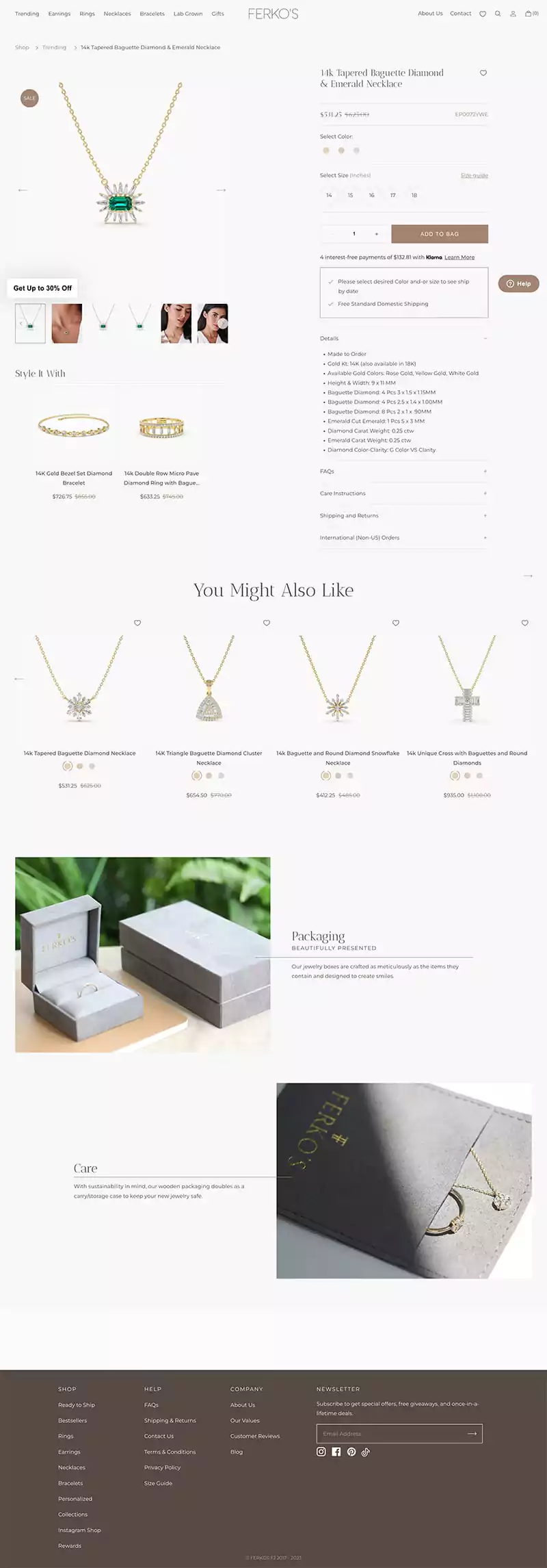 Jewelry Product Page: 24 High-Converting Examples