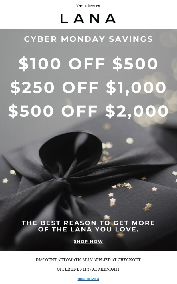 Jewelry Email Marketing: 40 Amazing Examples For Online Stores