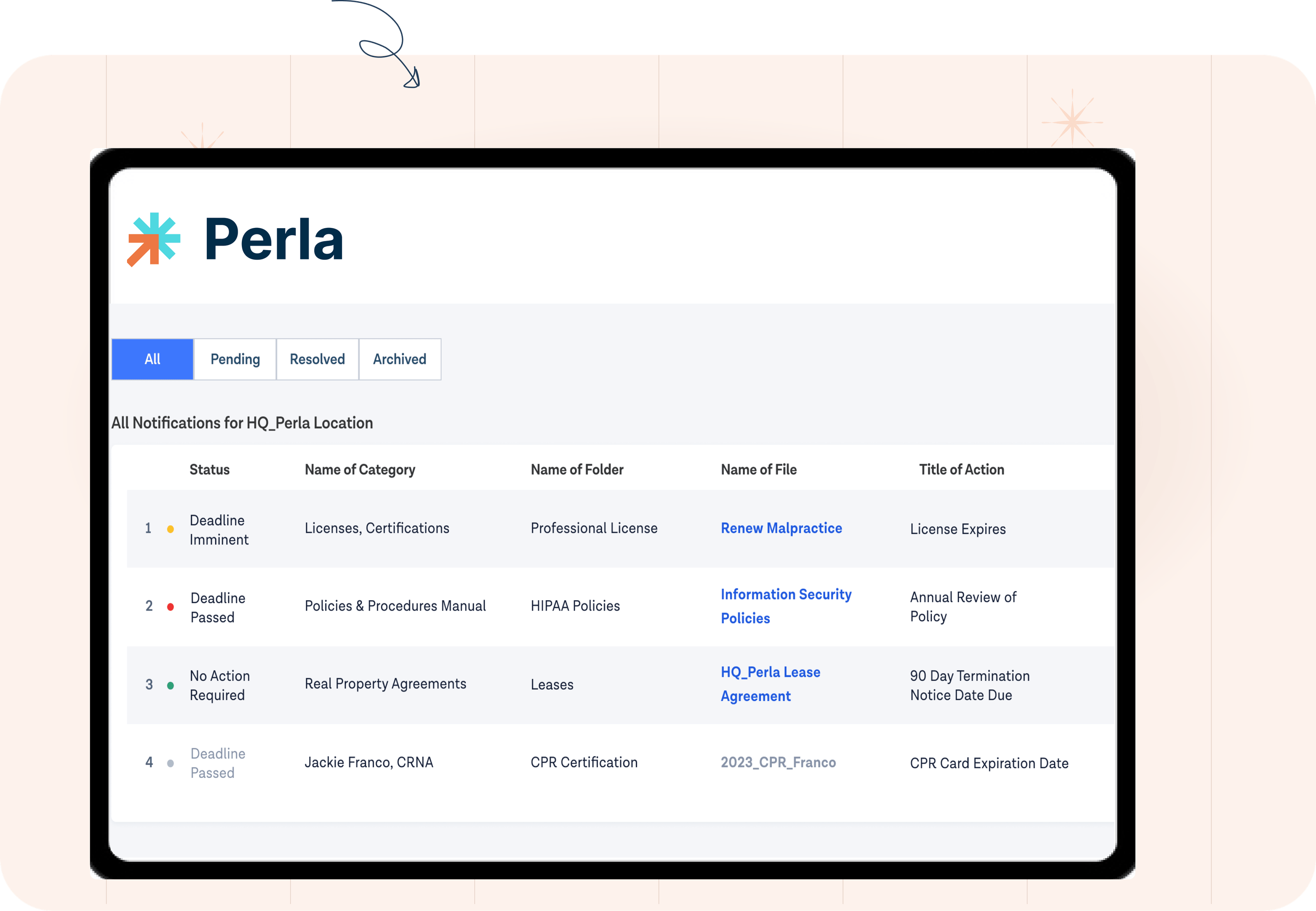 Perla | Staff Credentialing Management & Automation Software