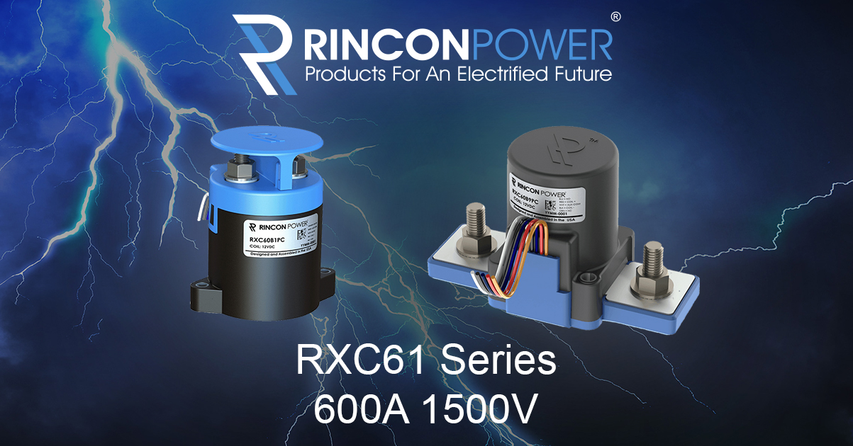 High Voltage DC Contactors | Rincon Power