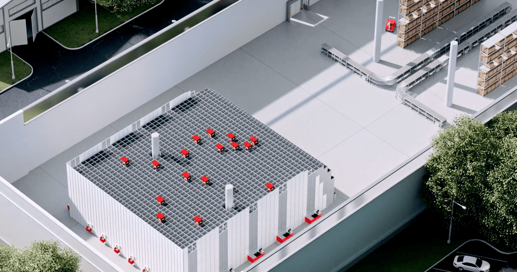 Very Large Warehouse Automation Systems