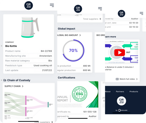 Circularise | Product traceability platform for supply chain compliance