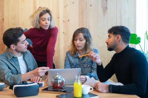 5 Stages of group development: forming, storming, norming, performing ...