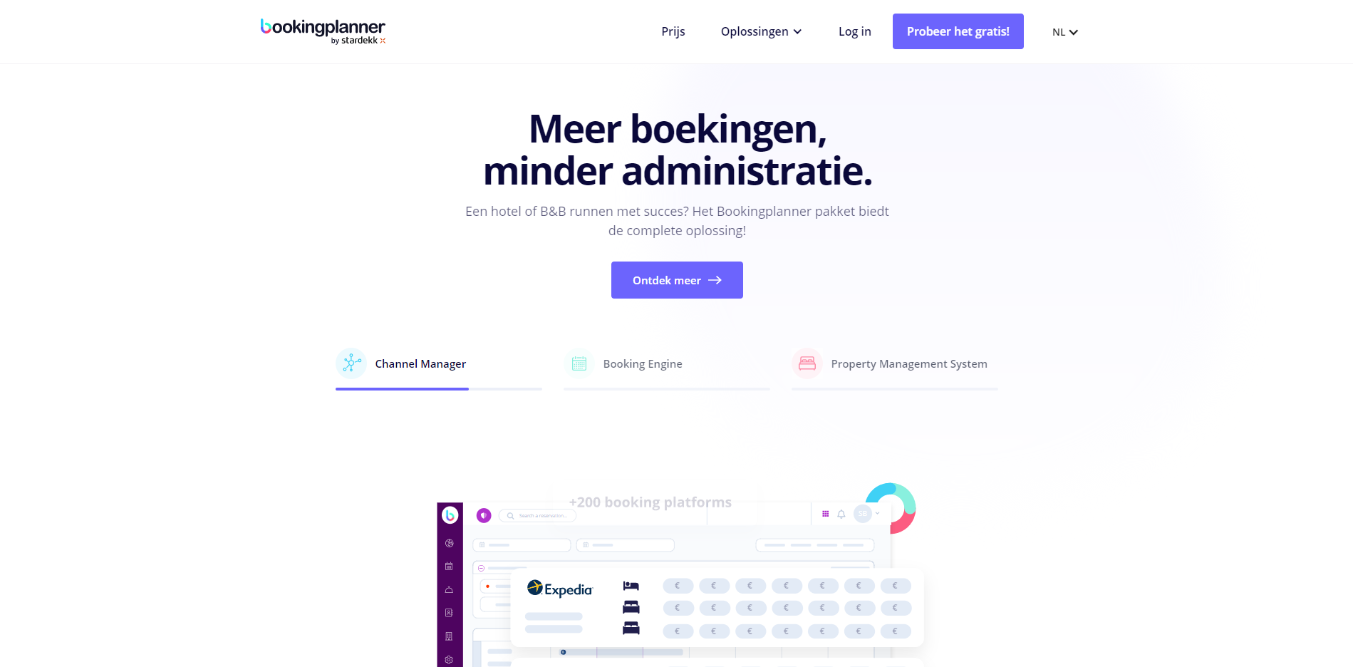 All-in-One Oplossing - Bookingplanner Hotel Software