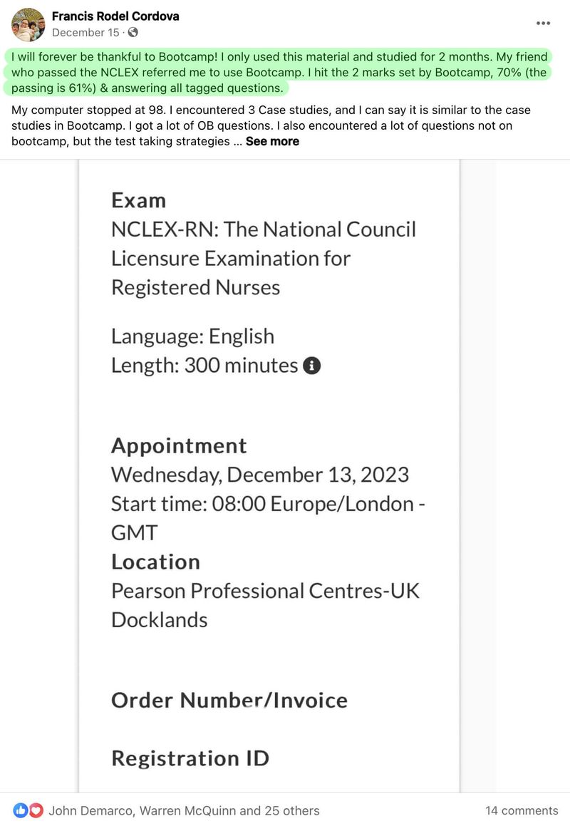 Student Reviews | NCLEX Bootcamp
