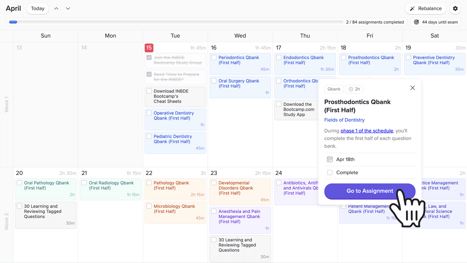 INBDE Study Schedule | INBDE Bootcamp