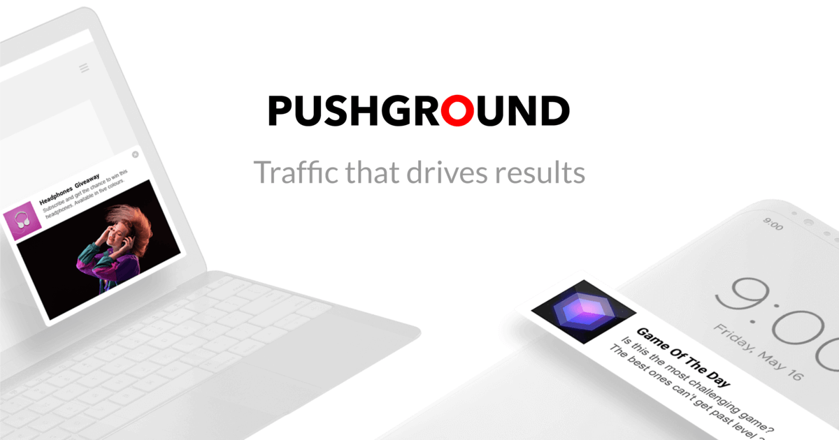 Pushground ⎹ #1 Push Advertising Platform