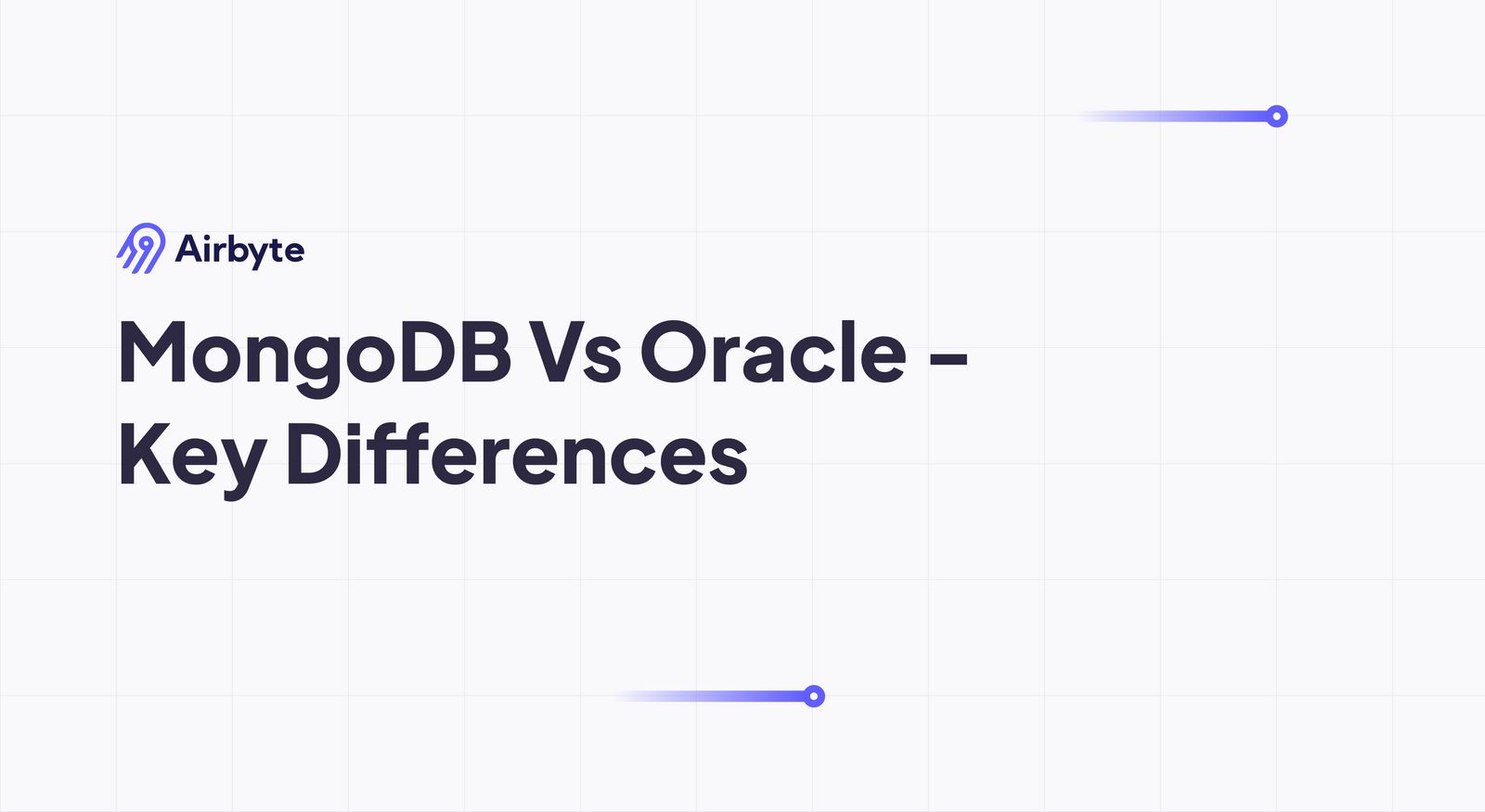 MongoDB Vs Oracle - Key Differences | Airbyte