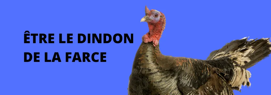 "Être le dindon de la farce" : que signifie cette expression