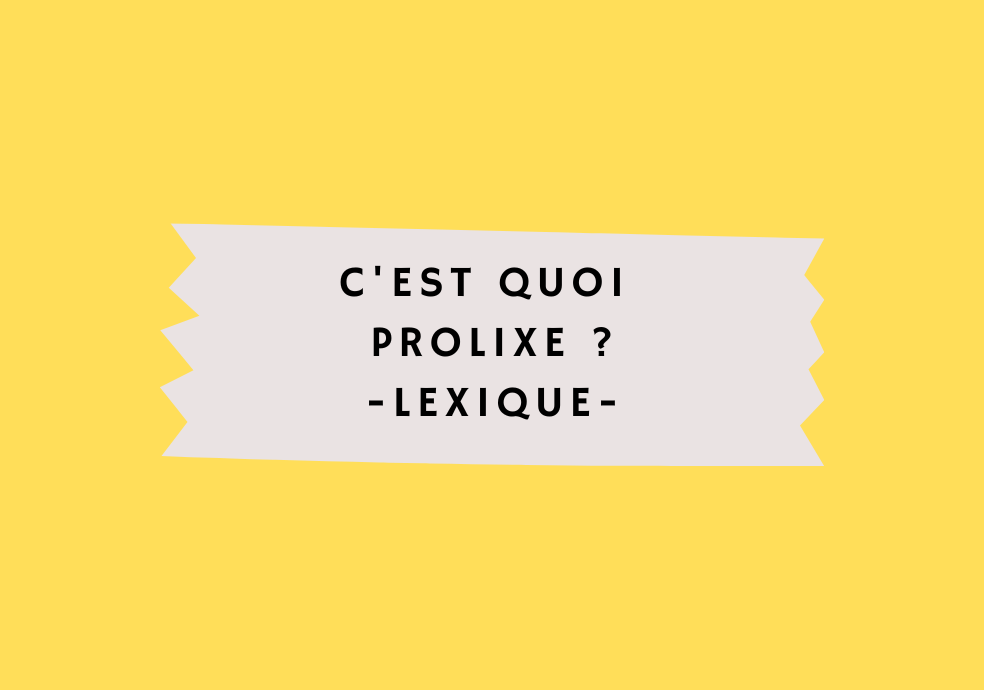 Prolixe - Lexique OrthographIQ