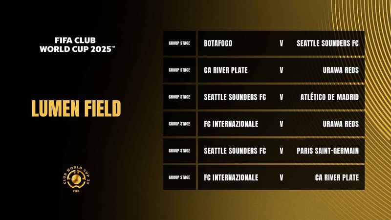 2025 FIFA Club World Club Cup Seattle | Lumen Field – LumenField.com