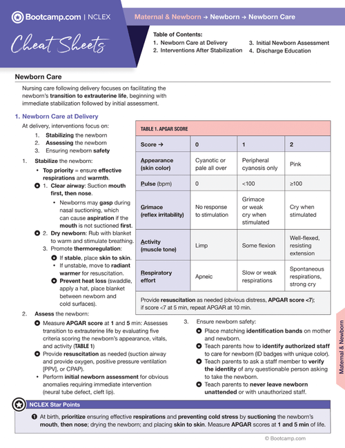 Prioritization Cheat Sheet | NCLEX® Bootcamp