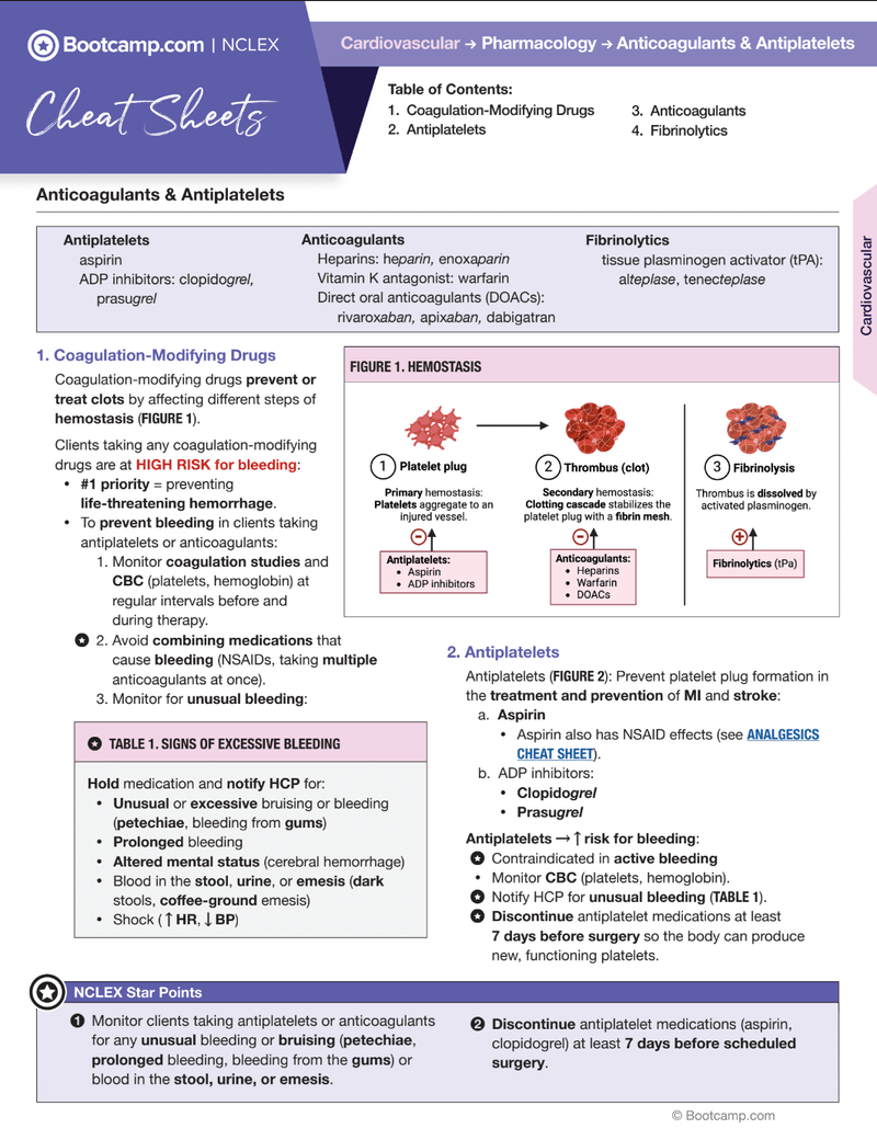 Fetal Monitoring Cheat Sheet | NCLEX® Bootcamp