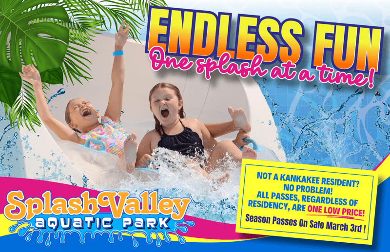 Season Passes | Splash Valley Aquatic Center | Kankakee Valley Park ...