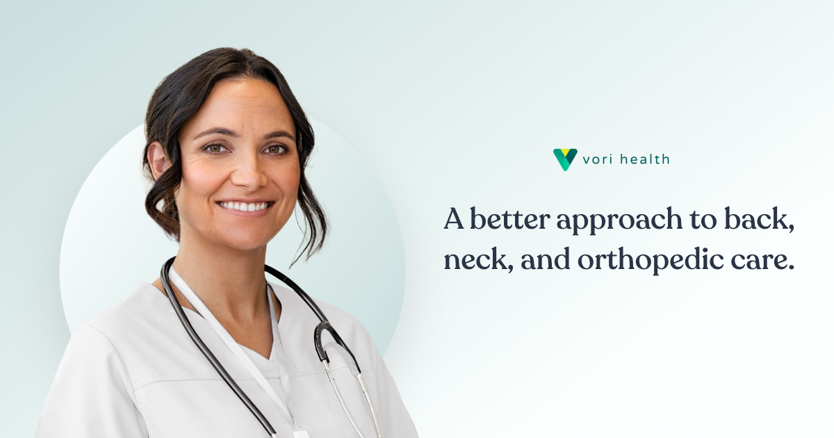 Vori Health - A better approach to back, neck and orthopedic care