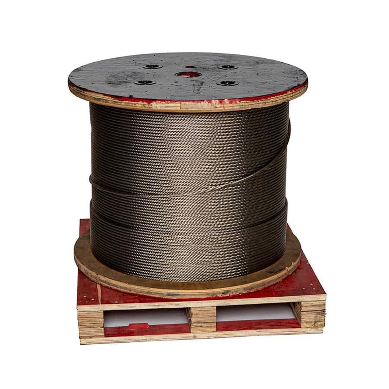 Stainless Steel 304 and 316 Wire Rope (7x19) | Cumberland Sales ...