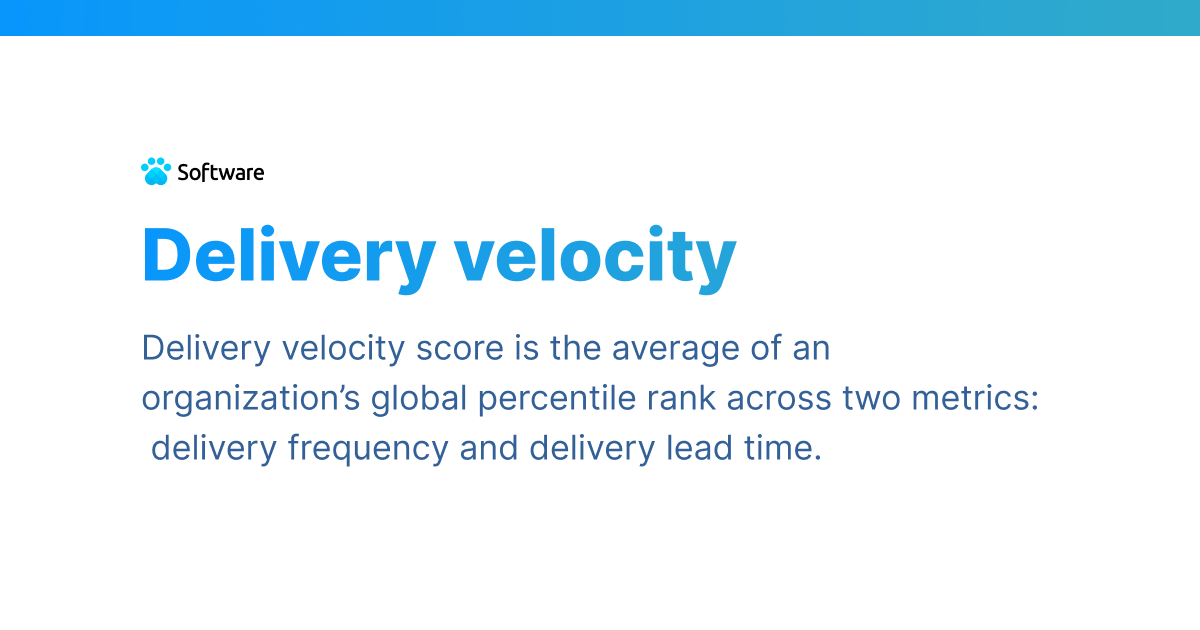 Delivery Velocity Score | DevOps Metrics