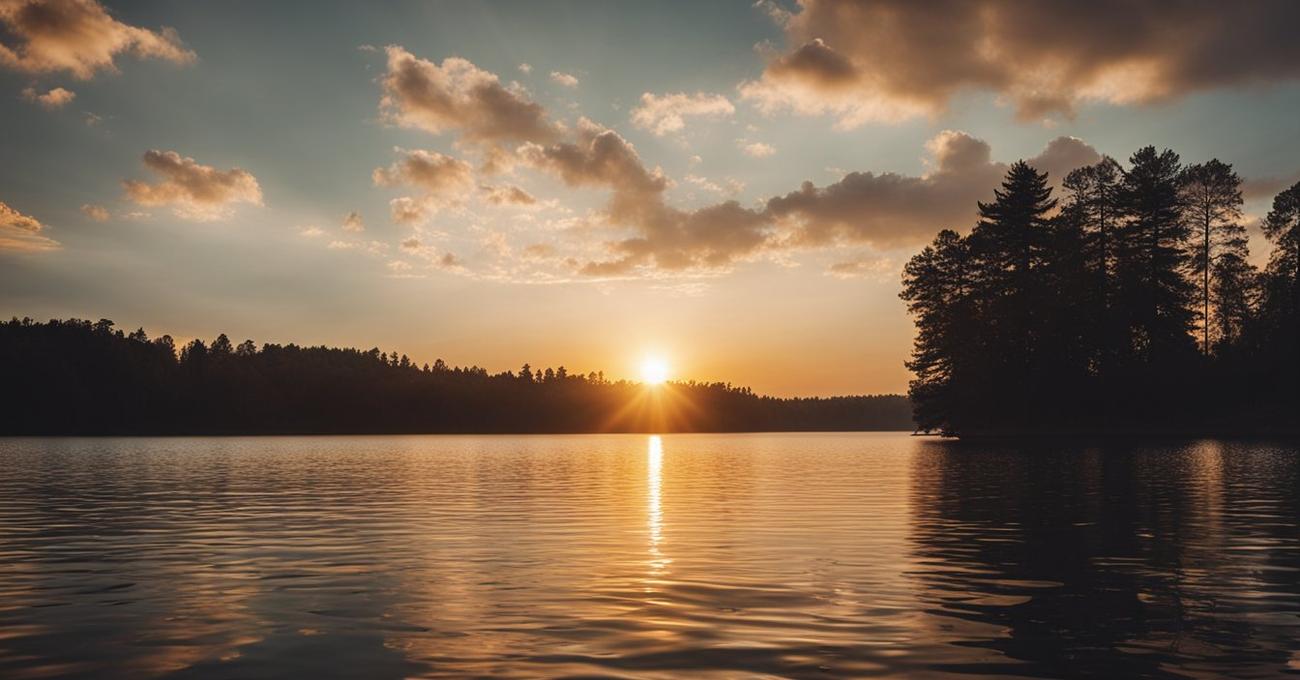 10 Most Scenic Lakeside Sunsets Captured from a Boat